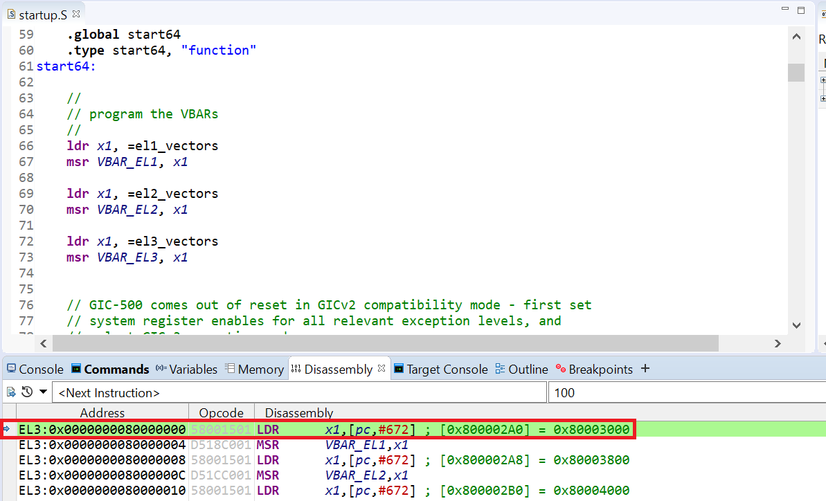 Learn the Architecture | Debugger usage on Armv8-A – Arm Developer
